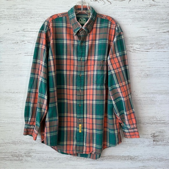 B.D. Baggies | Shirts | Bd Baggies Plaid Cotton Button Down Shirt Mens ...